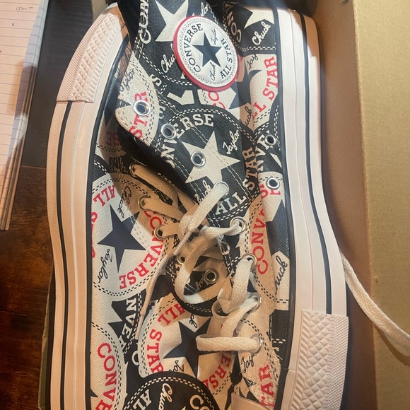 Converse | Shoes | Converse Logo Play Chuck Taylor All Star Logo Black ...